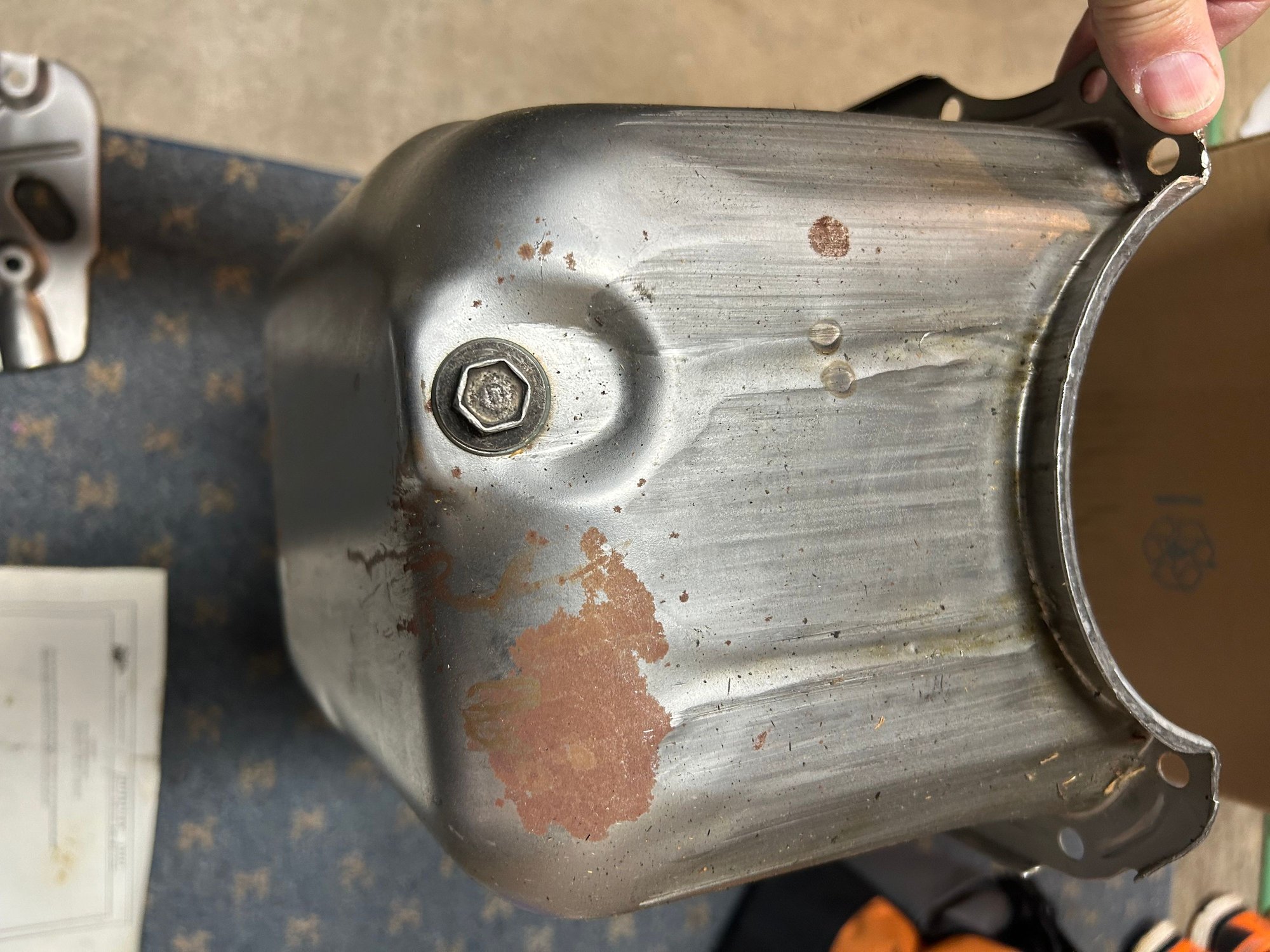 FS (For Sale) NOS Big Block oil pan assembly #14091356 - CorvetteForum ...