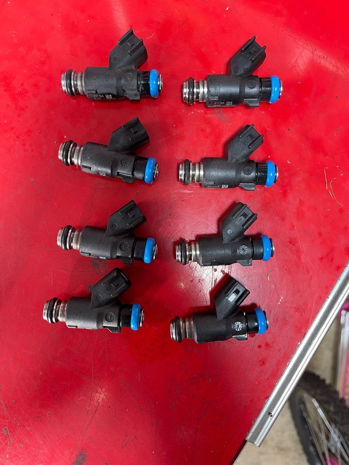 FS (For Sale) USED GM 50lb/hr Flex Fuel Injectors 12613412 ...