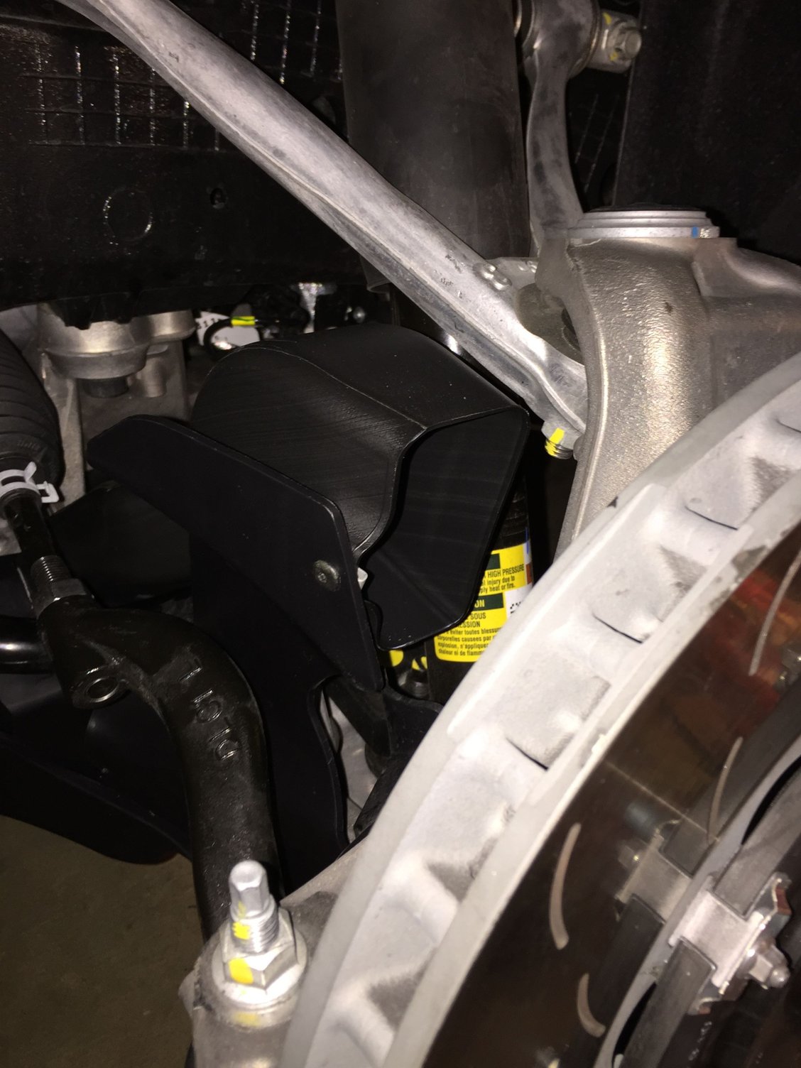 *PICS* - Installed 2017 OEM Track Brakes Ducts and Wheel Blockers ...