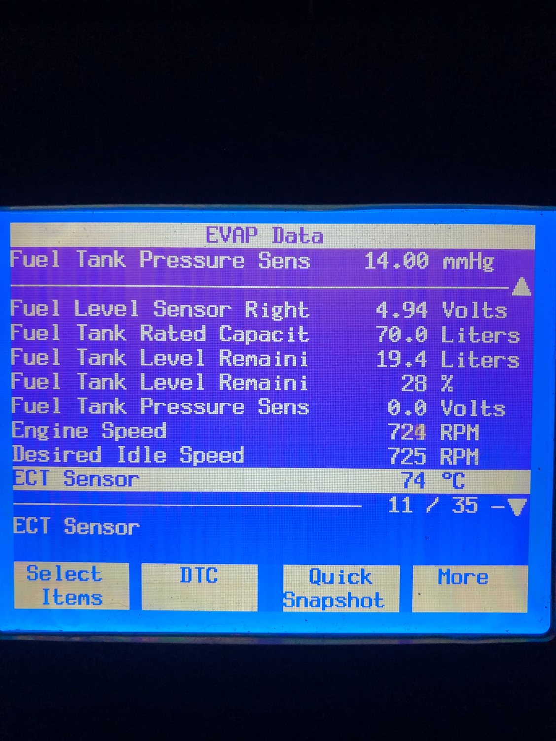P0452 and P1433 w/ 0.0 volts going to fuel pressure sensor ...