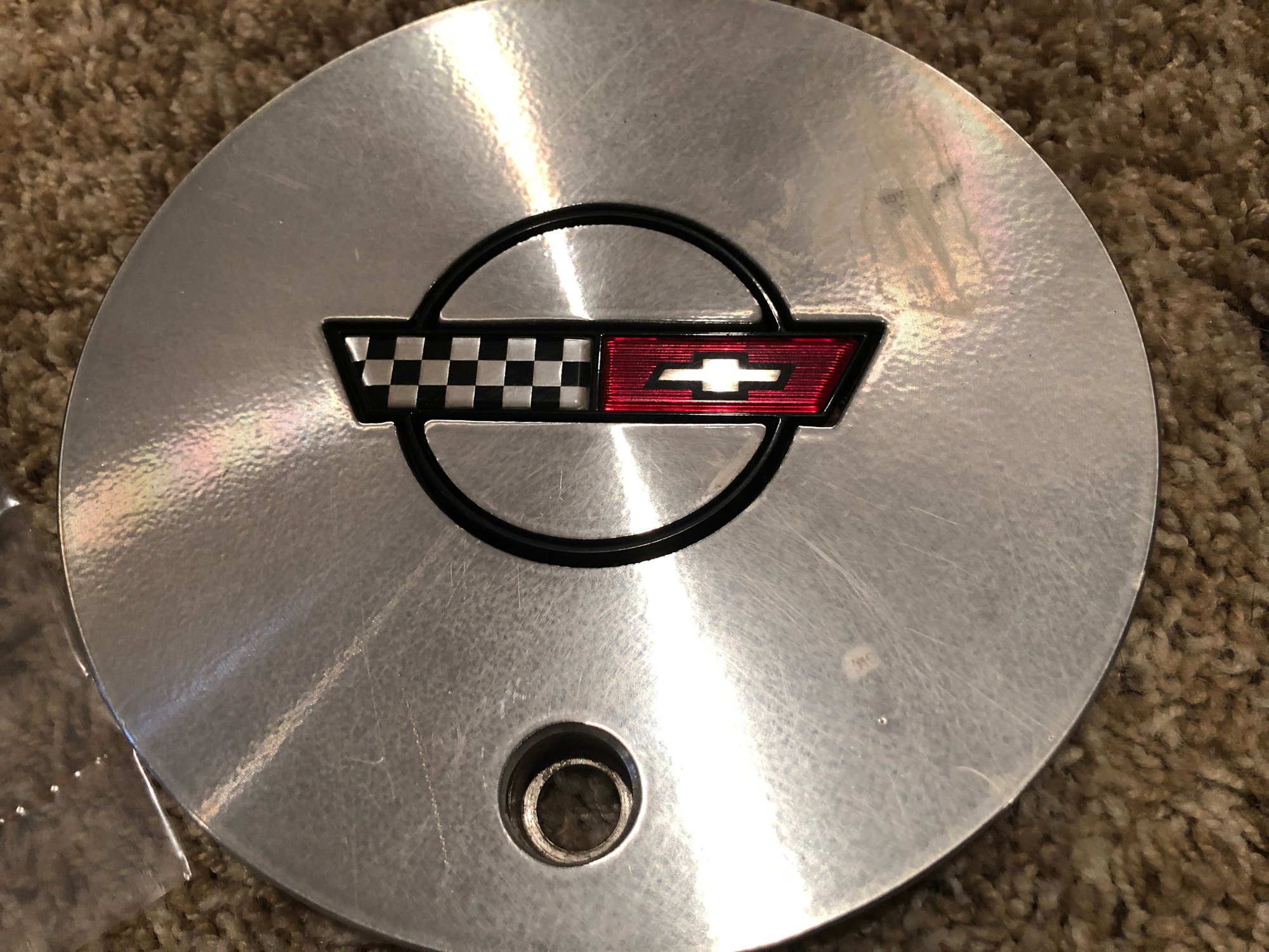 FS (For Sale) 1988-1989 Corvette Center cap set w/ new lock screws ...