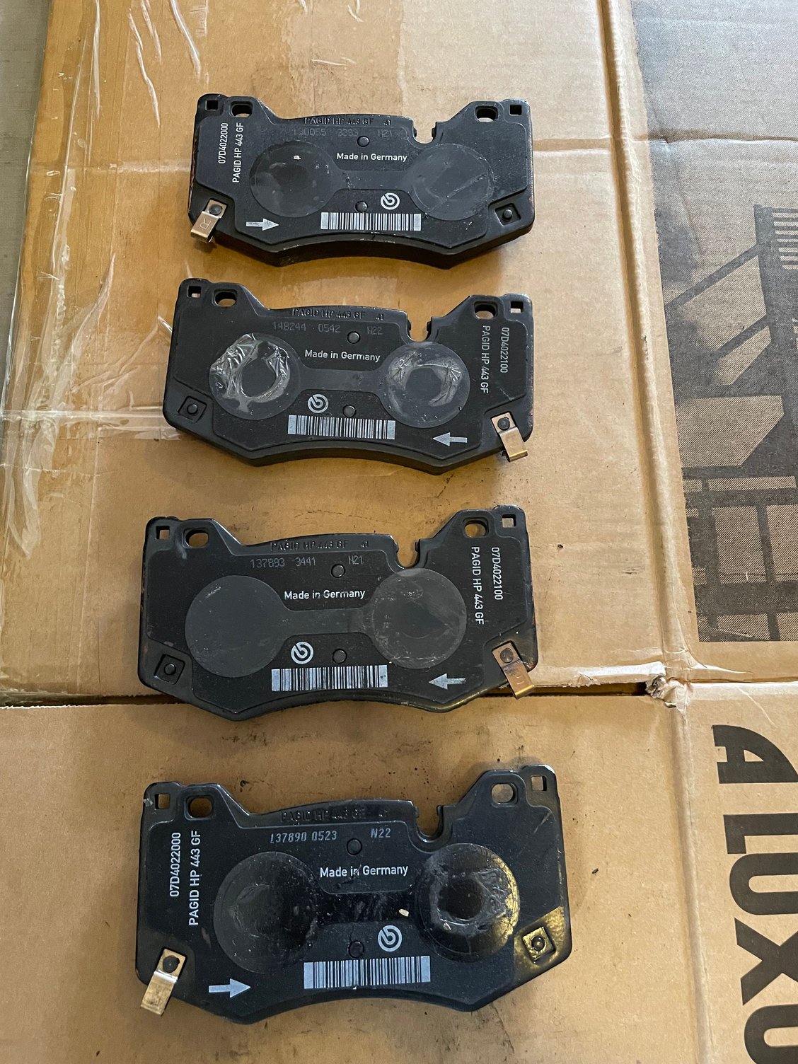 FS (For Sale) Two sets Z51 OE brake pads - 600 miles $175 each shipped ...