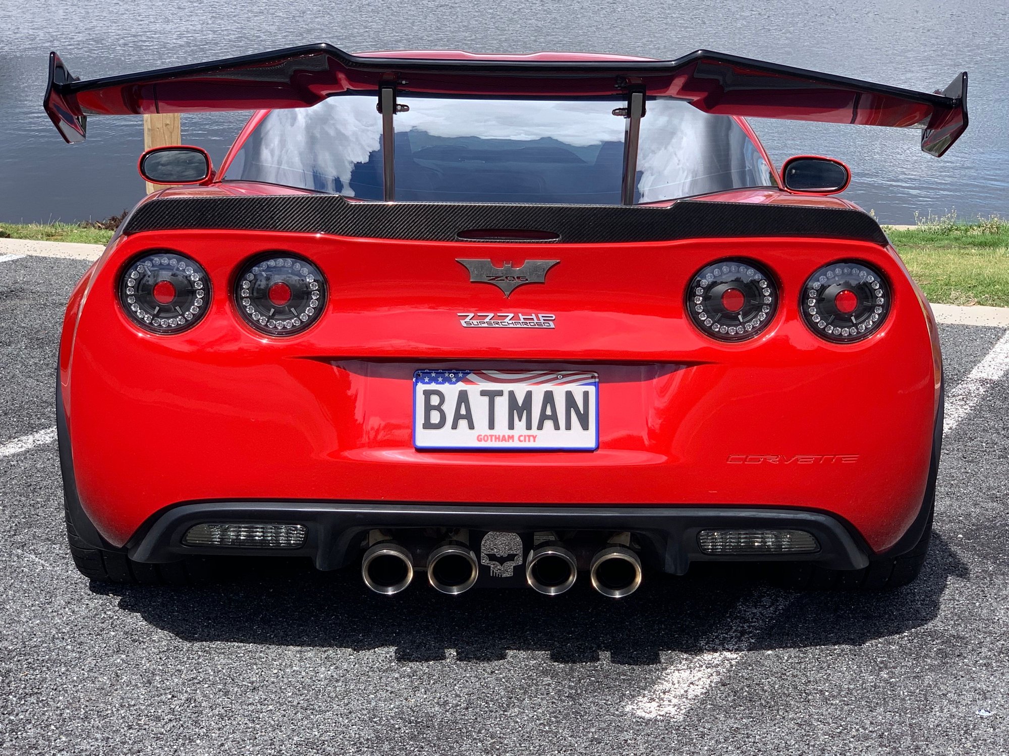 C6 ZO6 with C7 ZR1 ZTK Wing fitted with pics - CorvetteForum ...