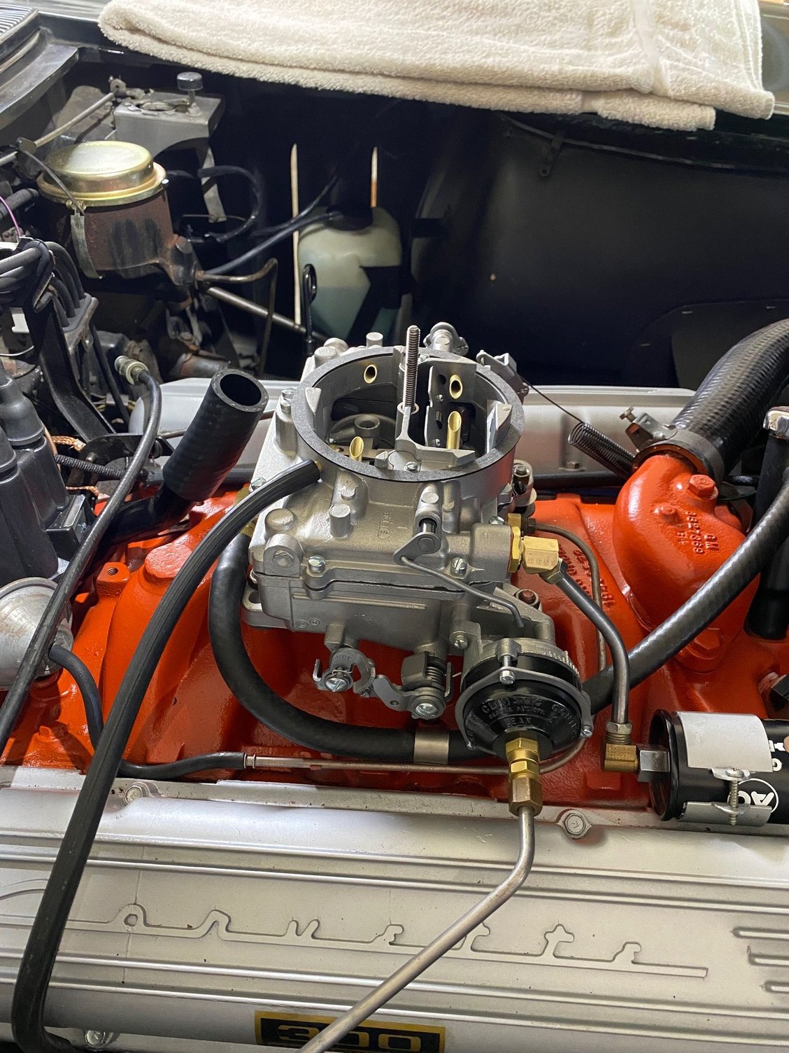 C2 Where is the fuel filter located on a 250/300hp 327 Corvette ...