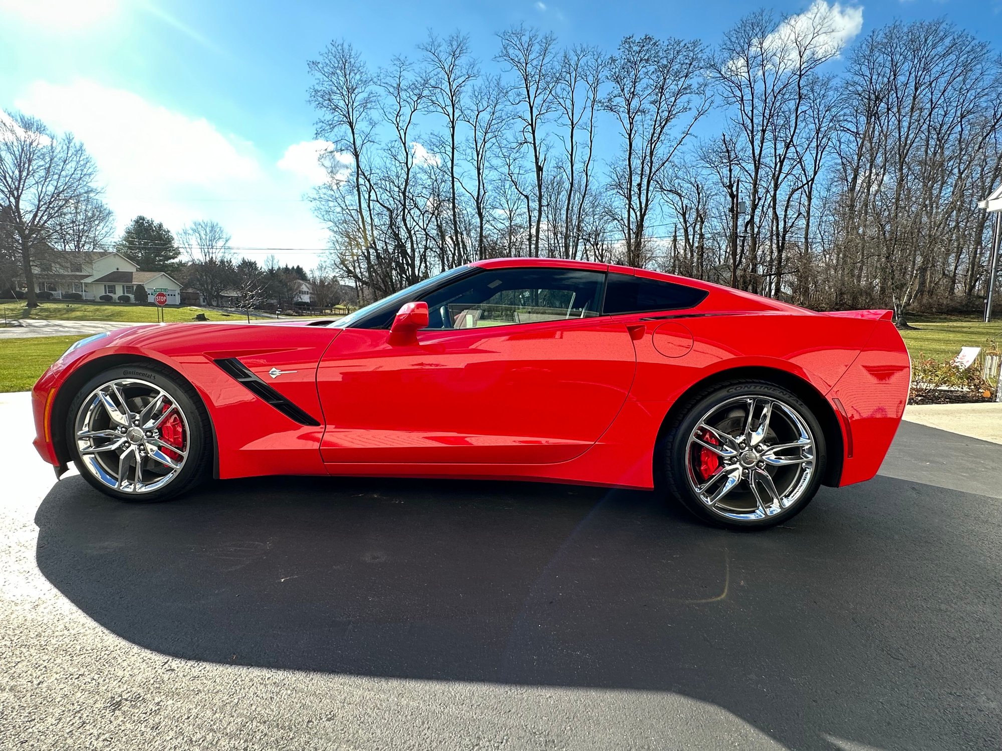 FS (For Sale) 2016 Torch Red 2LT Z51 coupe, 19,500 miles, $49,500 ...