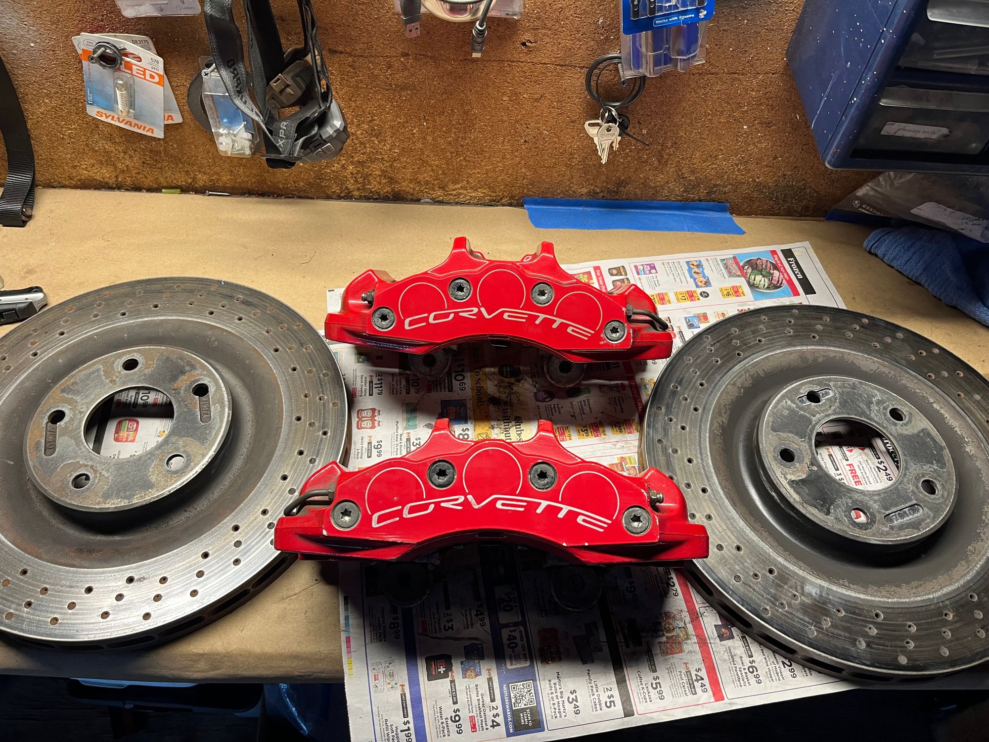 FS (For Sale) C6Z front calipers / rotors - CorvetteForum - Chevrolet ...