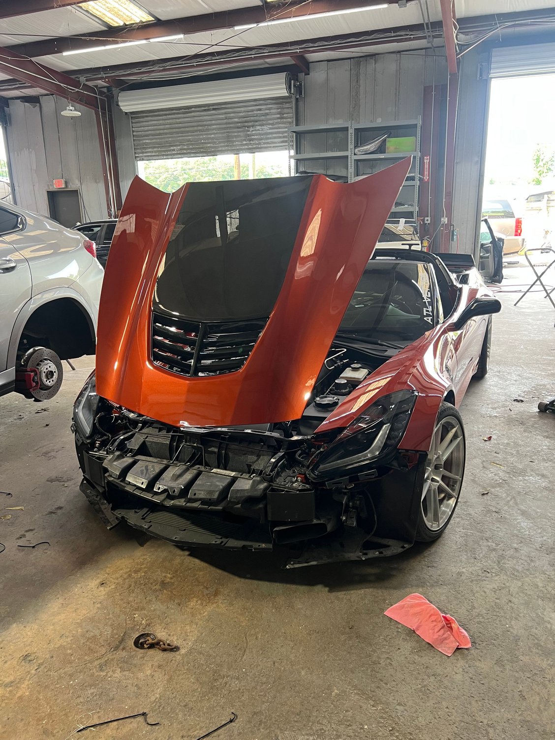 First 2017 C7 Z06 in Daytona Sunset Orange Metallic (FULL REPAINT ...