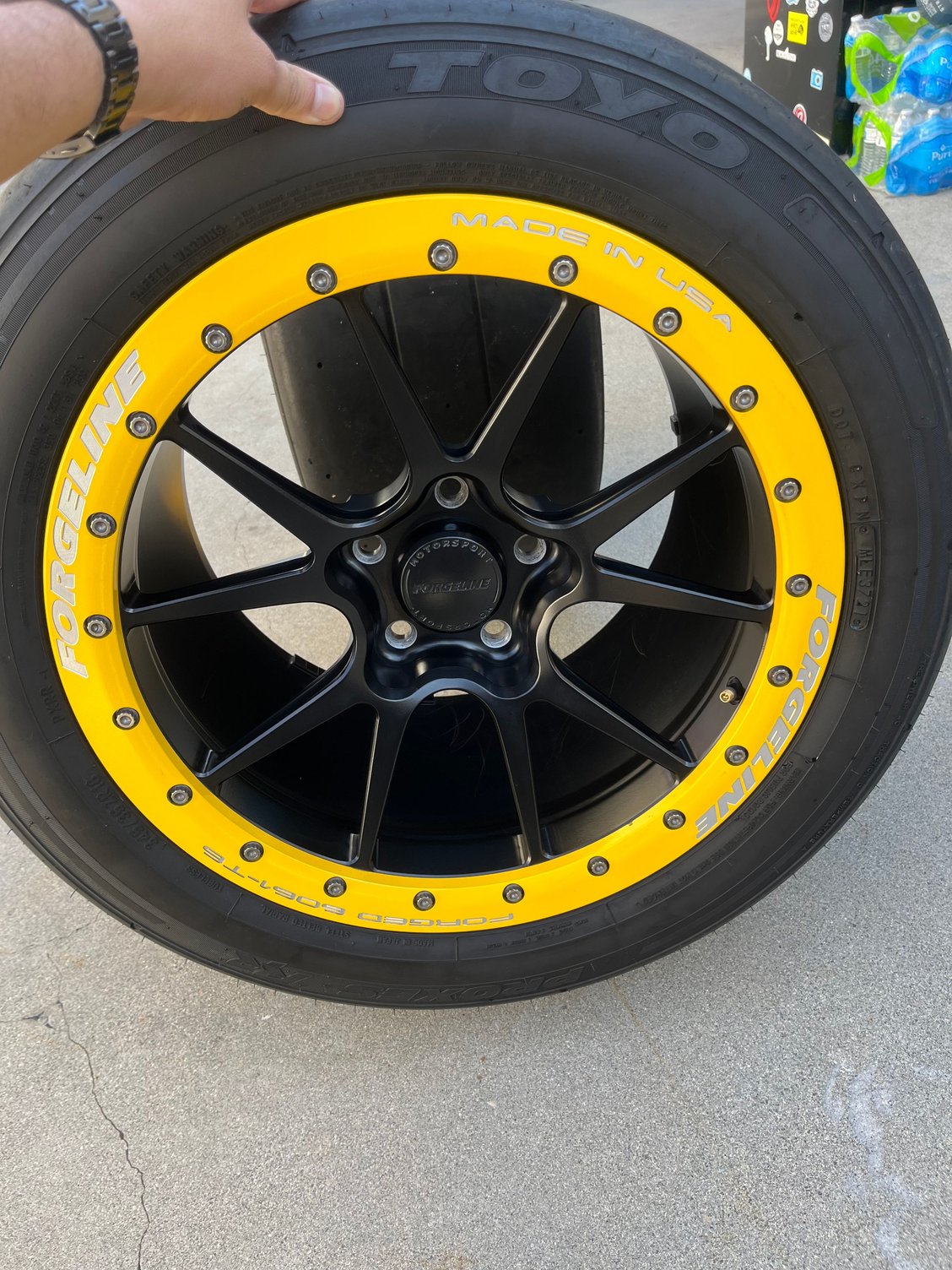 FS (For Sale) Forgeline GS1R Beadlock Matte Black - CorvetteForum ...