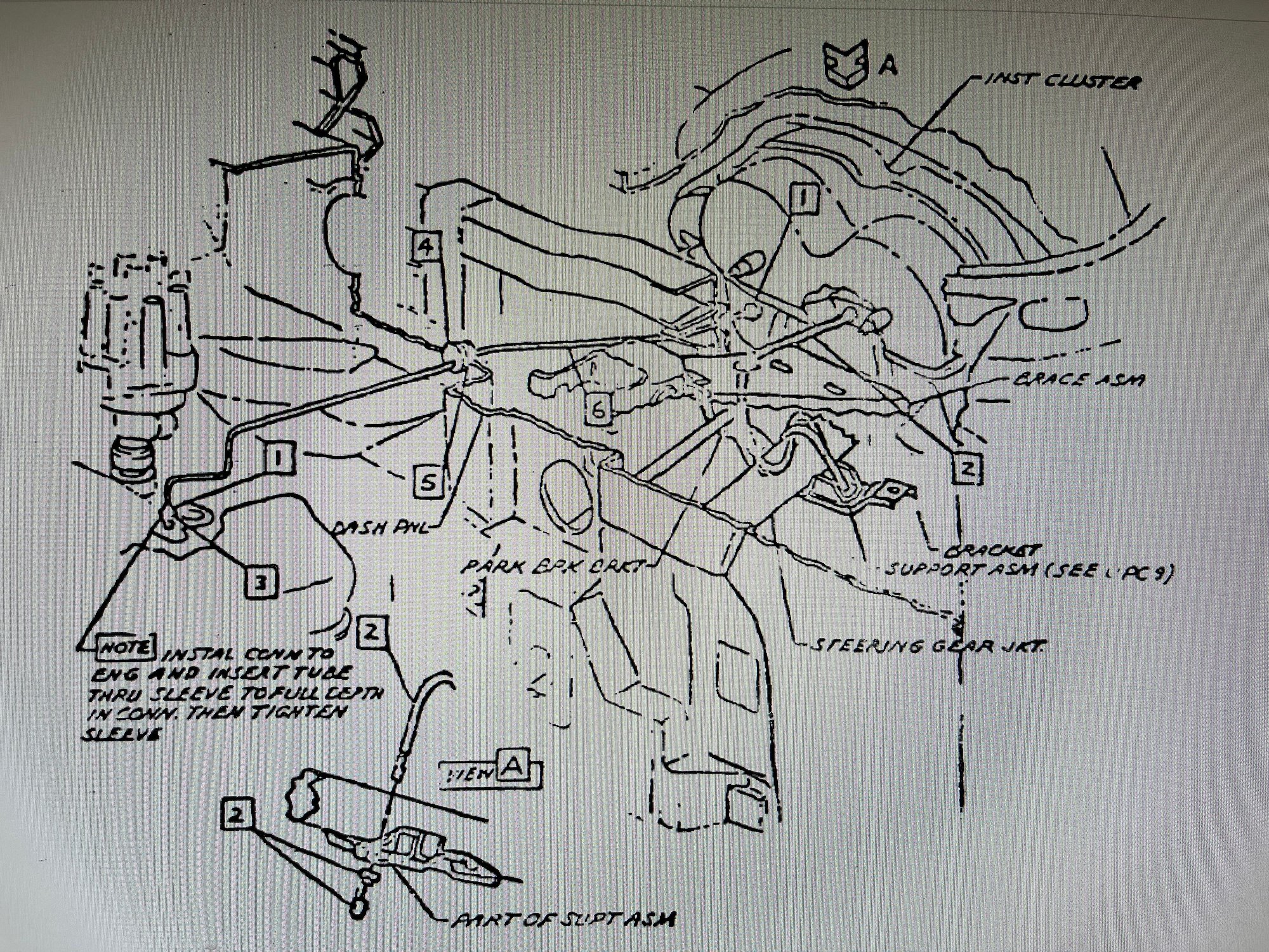 Copper oil line routing - CorvetteForum - Chevrolet Corvette Forum ...