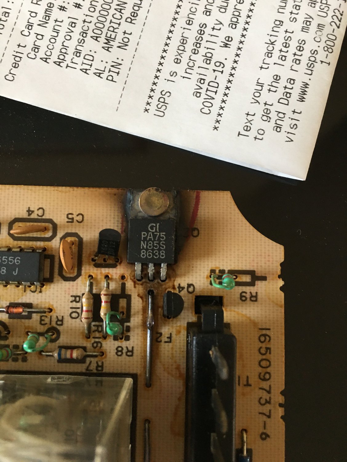 Identifying and replacing a MOSFET in Headlight Control Module ...