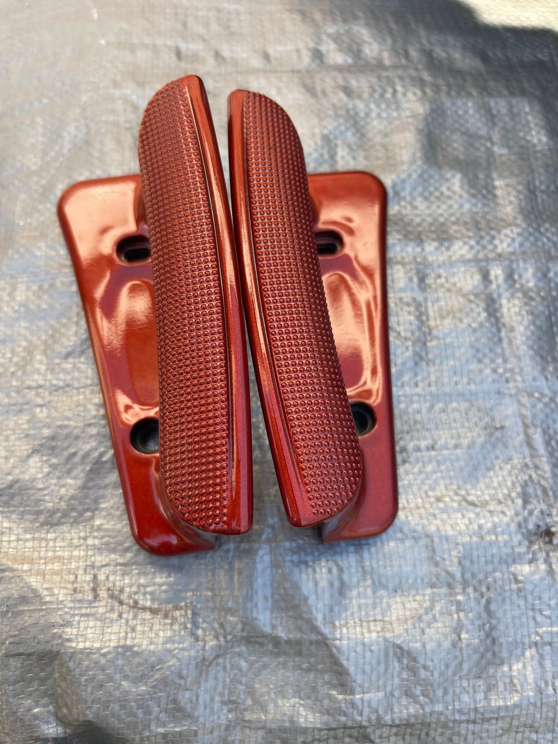 FS (For Sale) Atomic Orange color keyed door handles GM OEM ...