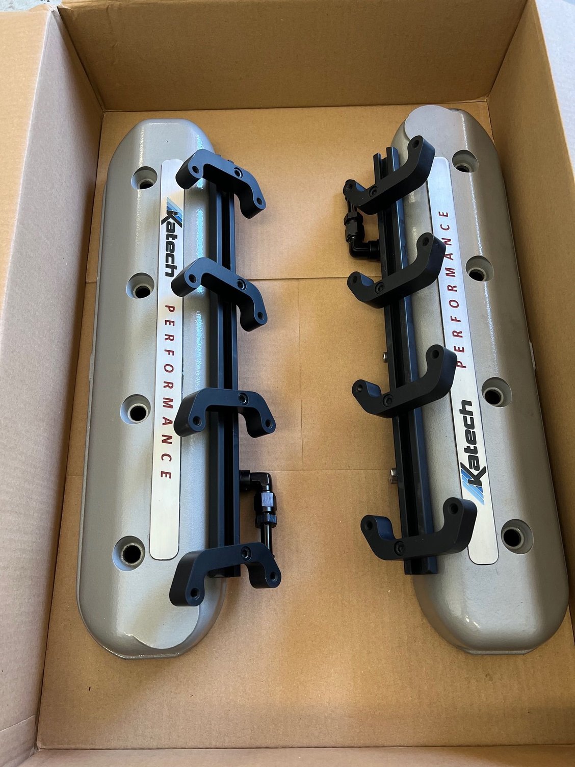 FS (For Sale) $800 - Katech LS Valve Covers + Coil Relocation Brackets ...