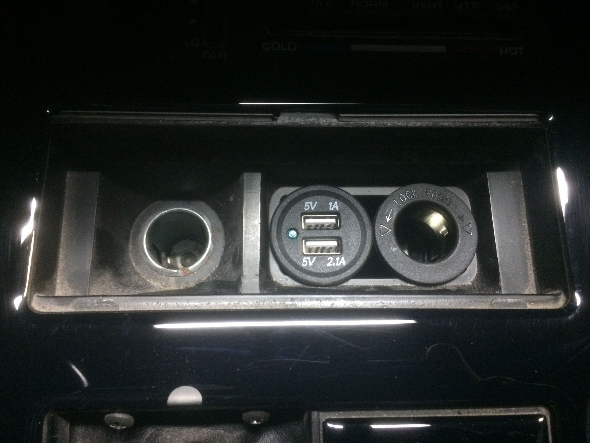 Ashtray USB mod - CorvetteForum - Chevrolet Corvette Forum Discussion