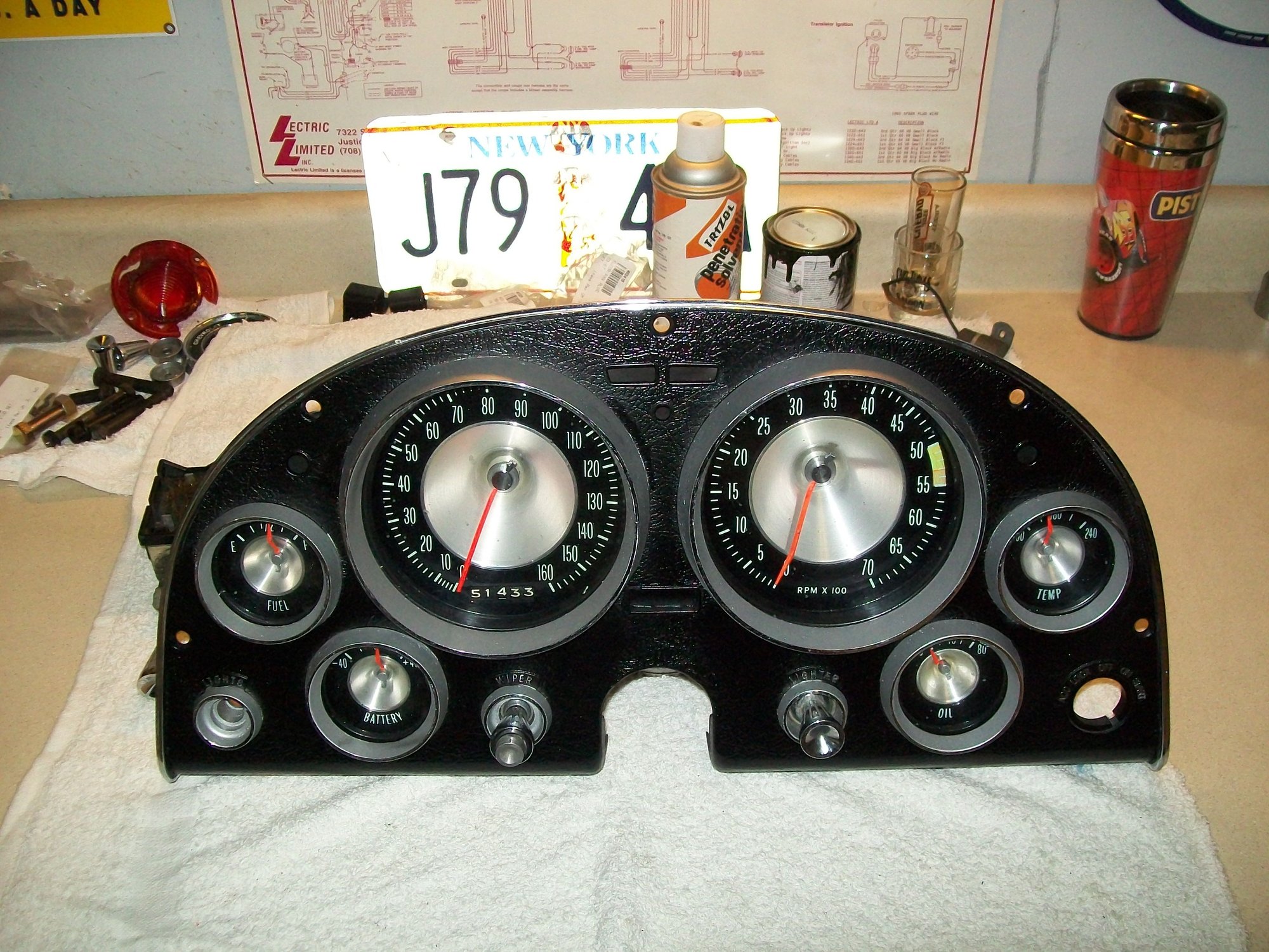 C2 64 Instrument Panel Restoration - CorvetteForum - Chevrolet Corvette ...