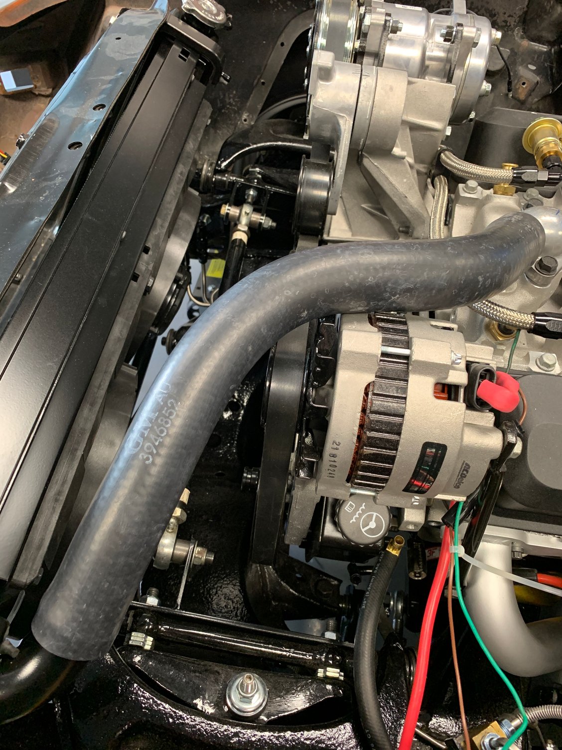 1971 Coupe Upper Rad Hose with Serpentine Setup - CorvetteForum ...