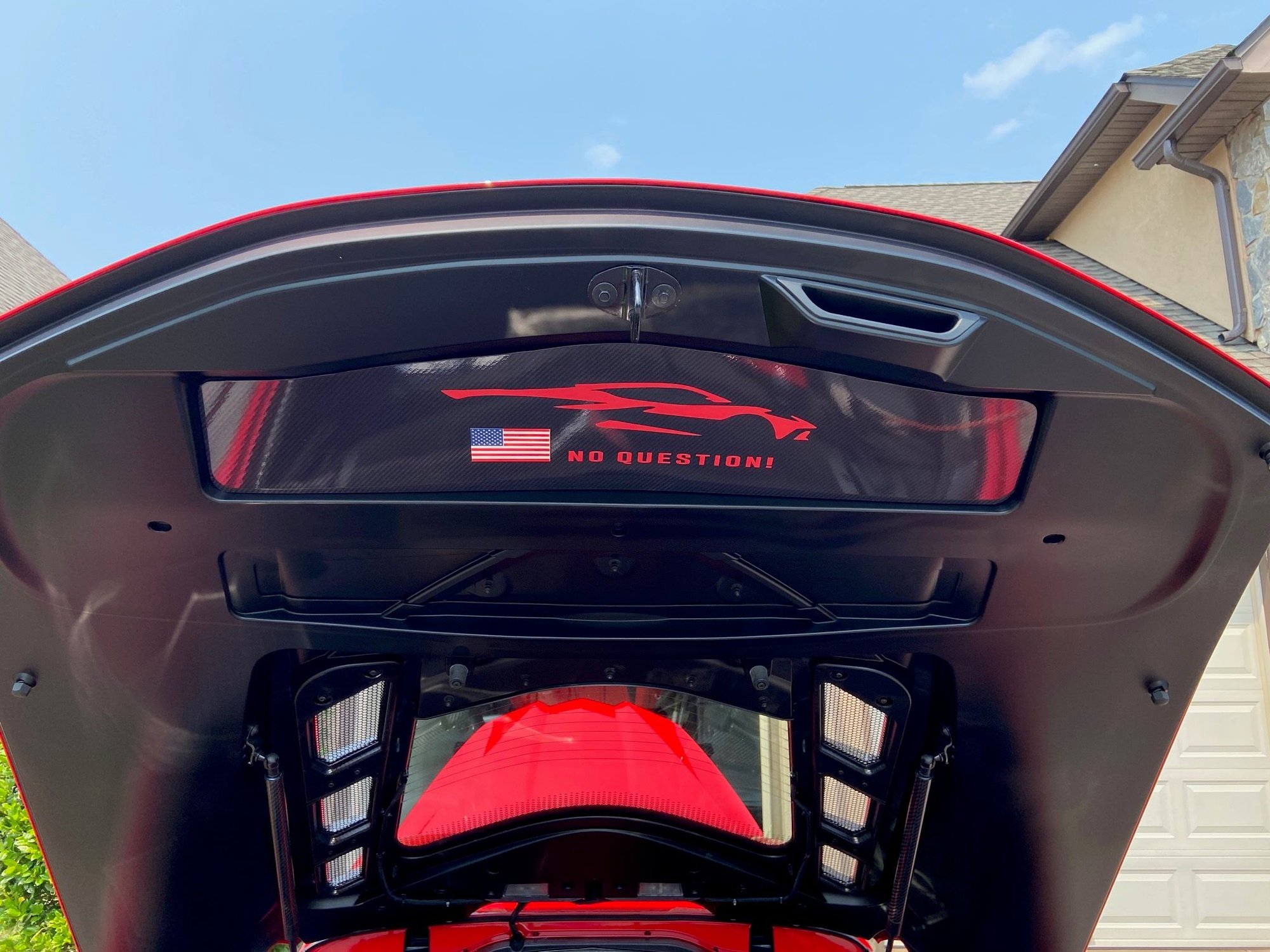 Strake's Custom Rear Hatch Panel - CorvetteForum - Chevrolet Corvette ...
