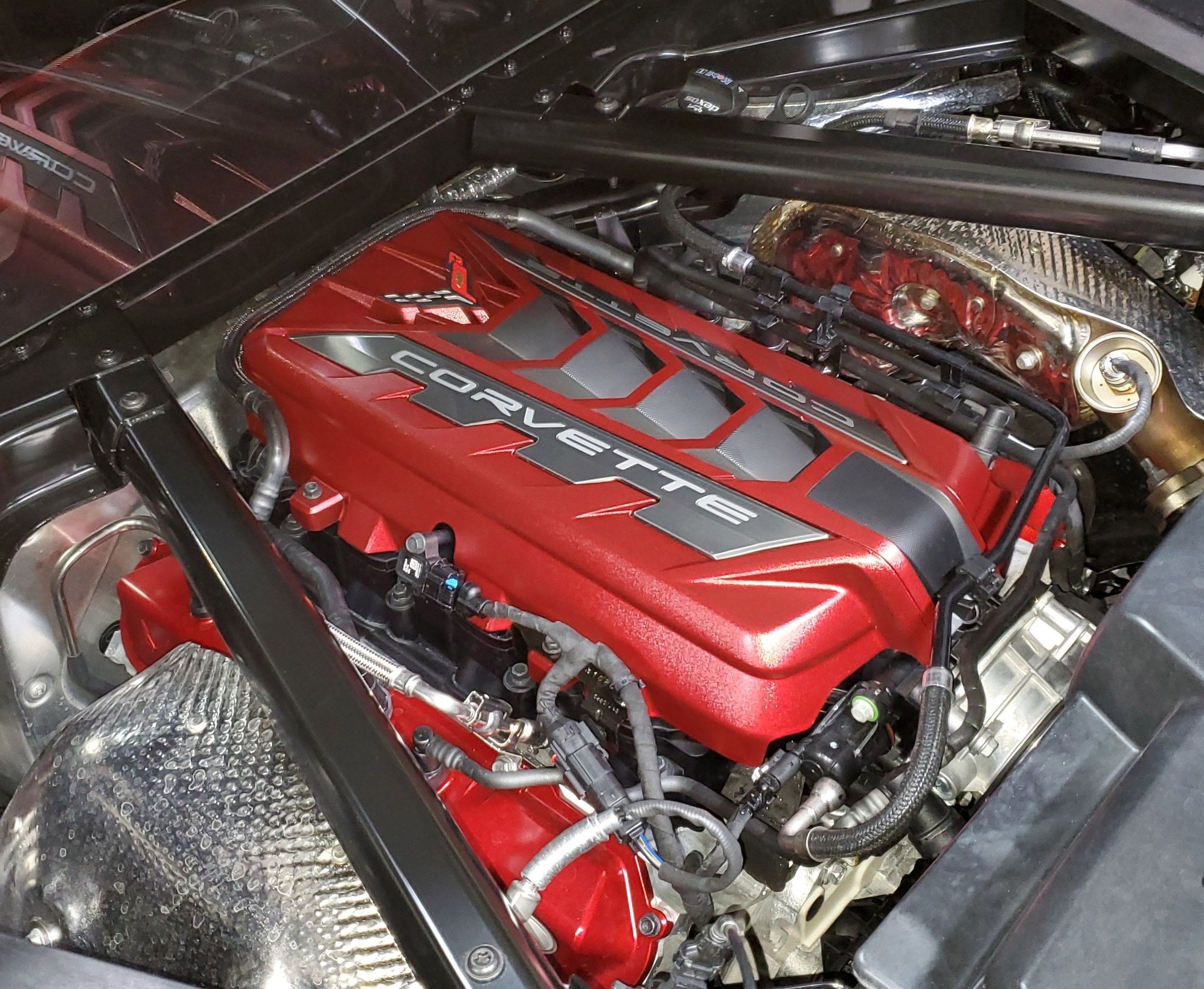DIY engine cover finished - CorvetteForum - Chevrolet Corvette Forum ...