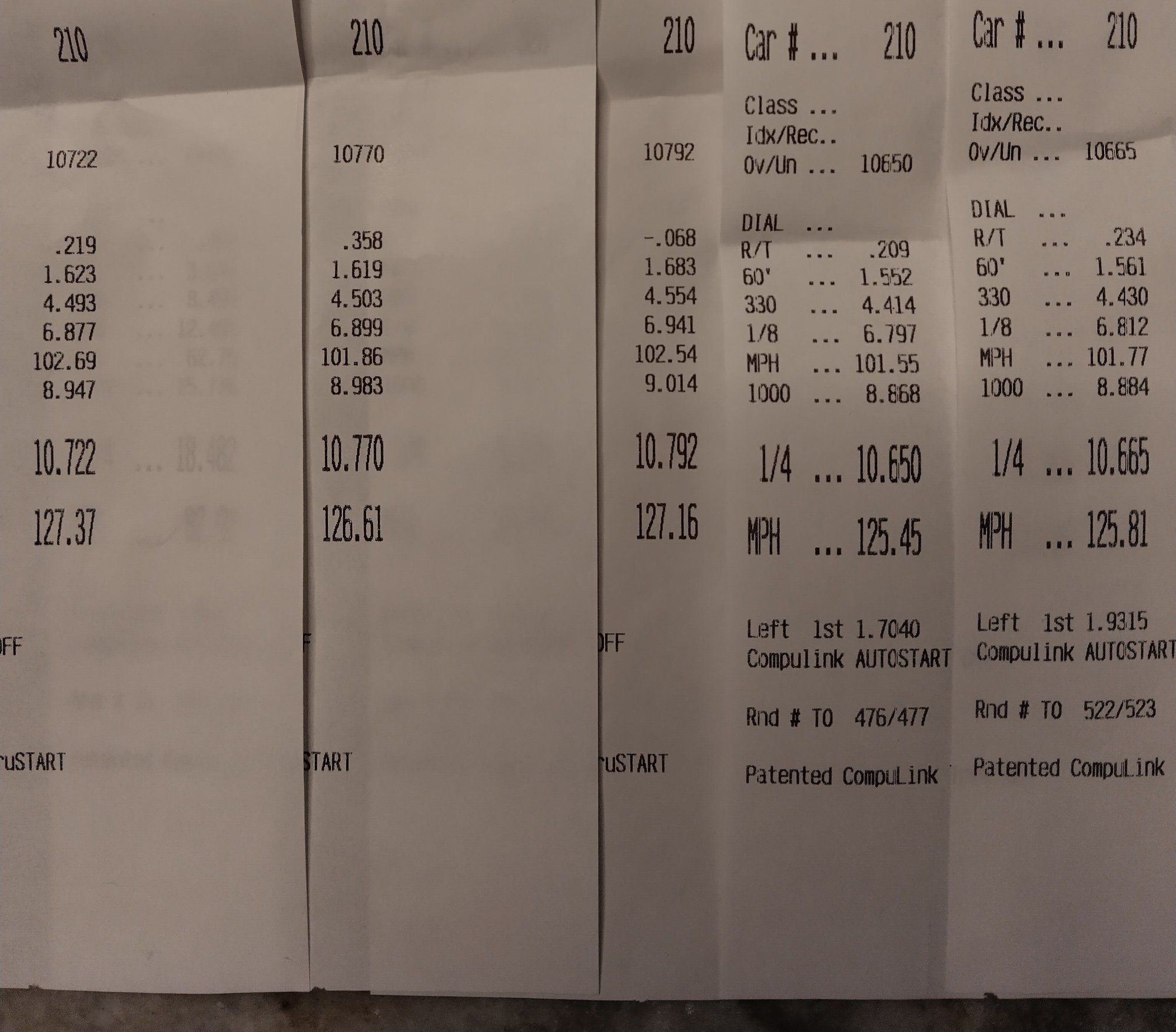 10.6 timeslip 100% stock - CorvetteForum - Chevrolet Corvette Forum Discussion