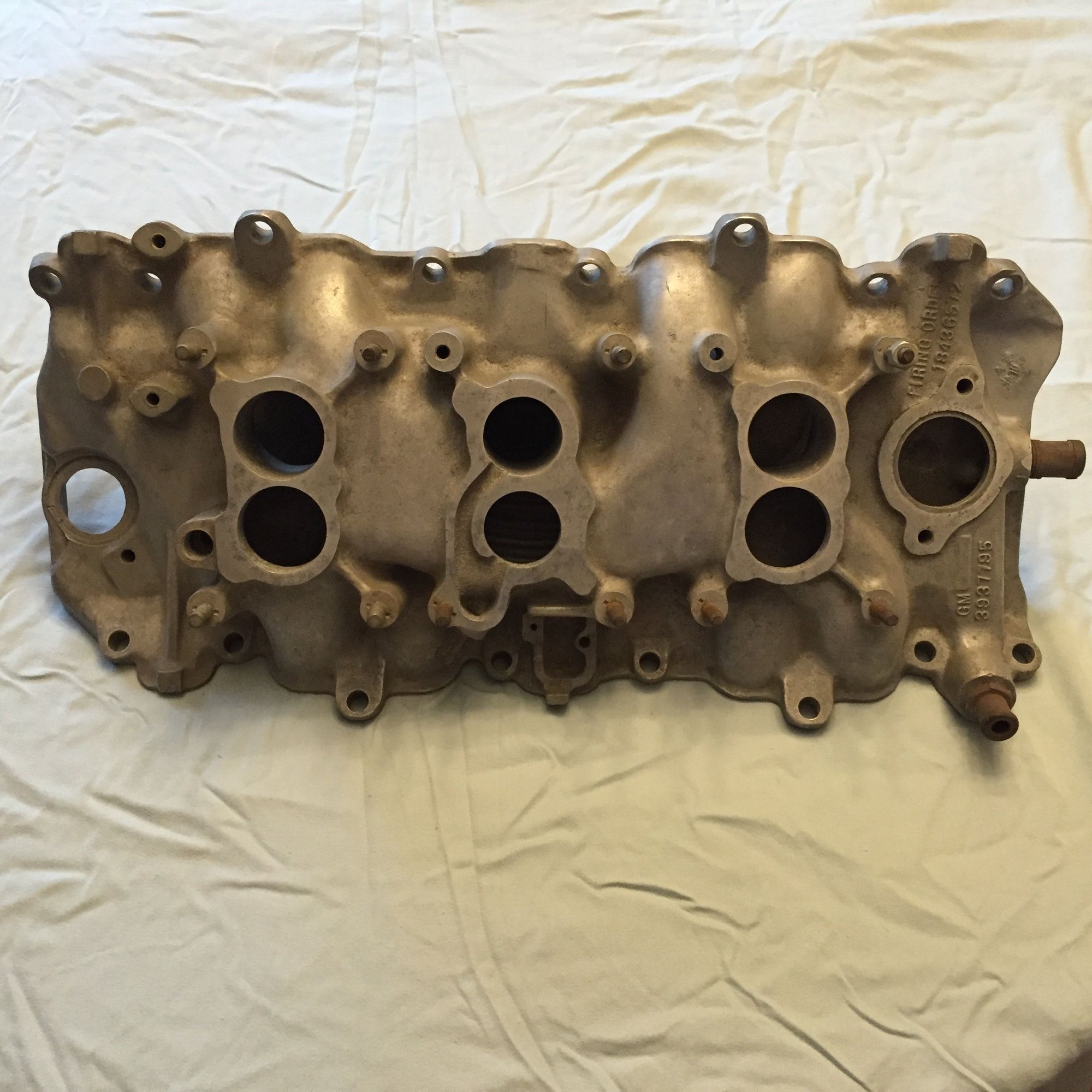 1969 Corvette 427/400HP Tri-Power Intake Manifold p/n 3937795 ...