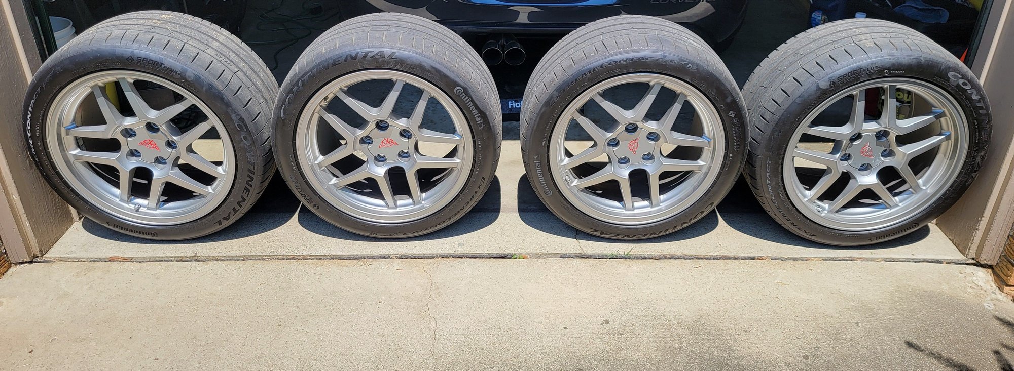 FS (For Sale) Grey Speedlines Continental tires - CorvetteForum ...