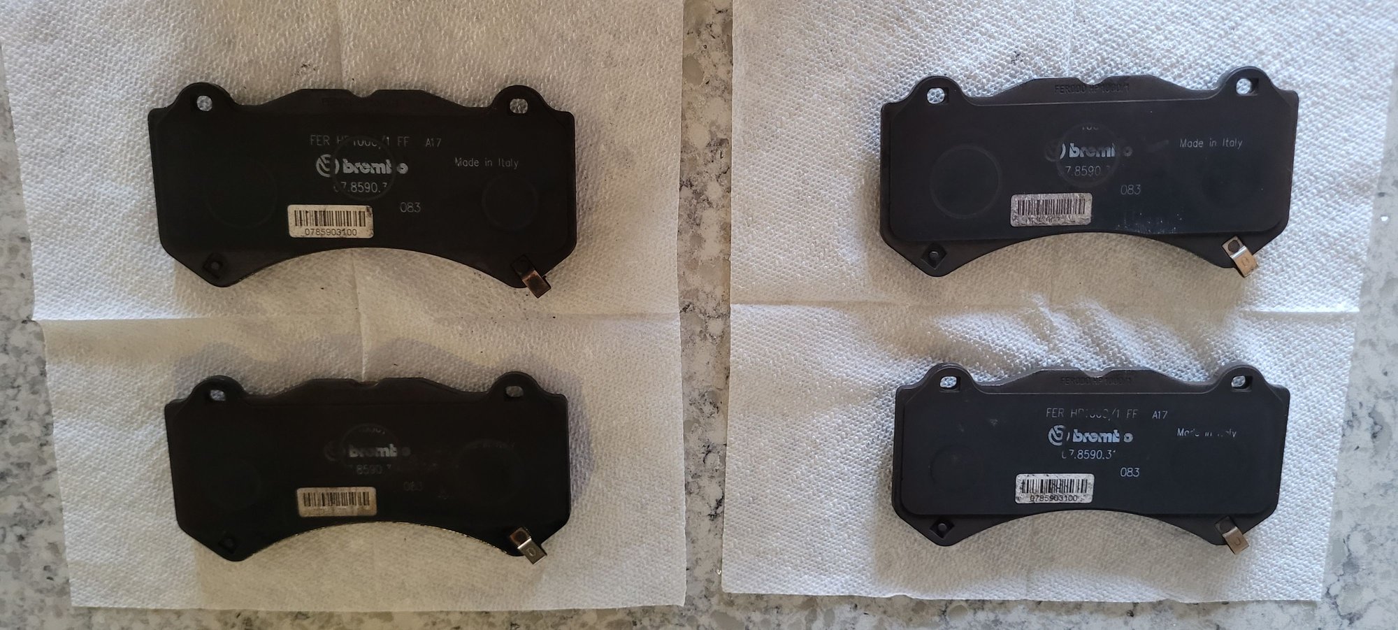 FS (For Sale) C7 OEM J56 Brembo Front and Rear Brake Pads - CorvetteForum - Chevrolet Corvette ...