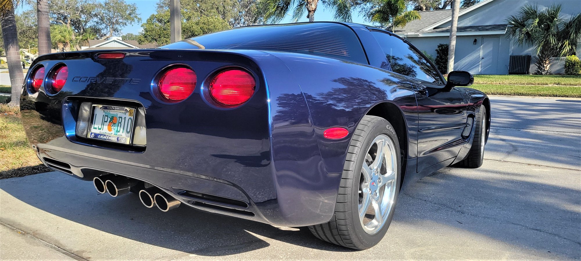 FS (For Sale) SOLD 2001 C5 NAVY BLUE METALLIC COUPE , LOW 26K mi ...