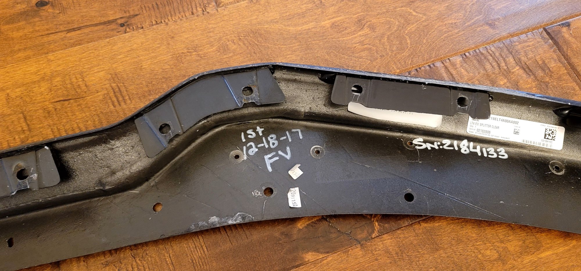 FS (For Sale) C7 Carbon Fiber Front Splitter, Preowned - CorvetteForum ...
