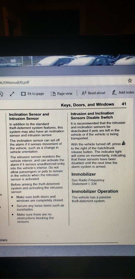 Intrusion Sensor - CorvetteForum - Chevrolet Corvette Forum Discussion