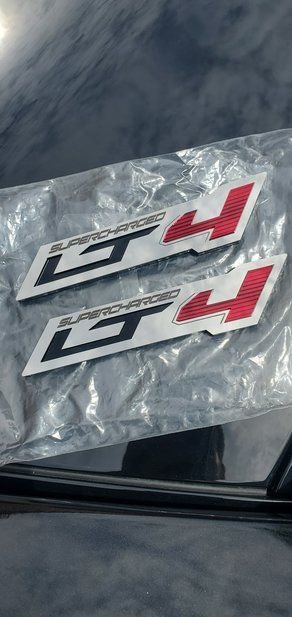 FS (For Sale) Custom LT4 Emblems - CorvetteForum - Chevrolet Corvette ...