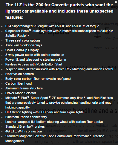 1LZ vs 2LZ - CorvetteForum - Chevrolet Corvette Forum Discussion