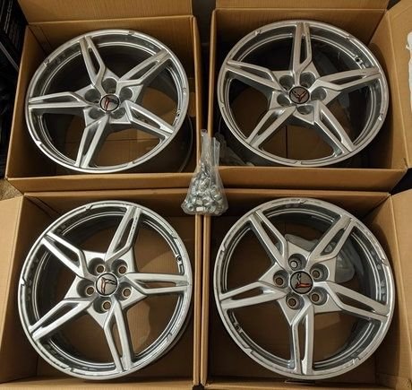 C8 stock silver wheels for sale in SC - CorvetteForum - Chevrolet ...