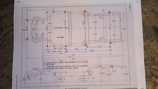 '63 Corvette Frame Dimension Schematic - CorvetteForum - Chevrolet ...