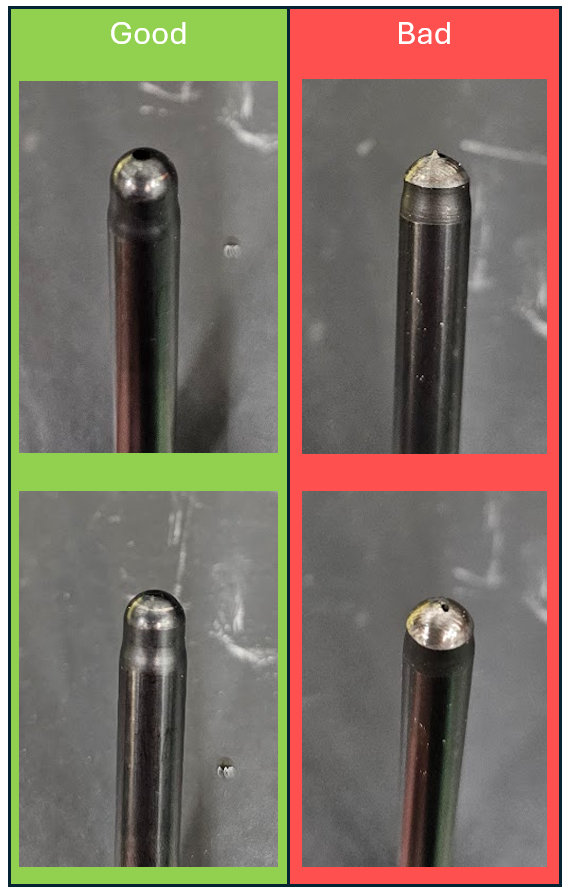 Pushrod end damage after valve springs, rocker, pushrod install (LT1 ...