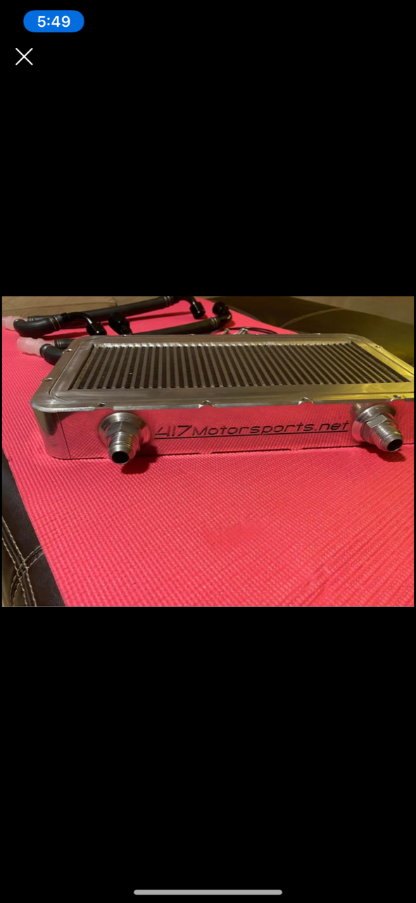 FS (For Sale) 417 Motorsports 1500 HP A2W Intercooler + Accessories ...