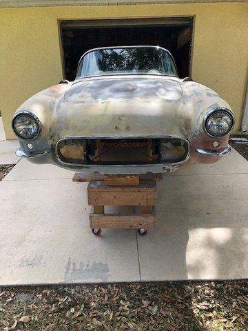 FS (For Sale) 1956 Corvette partially finished RestoMod, Ser. # ...