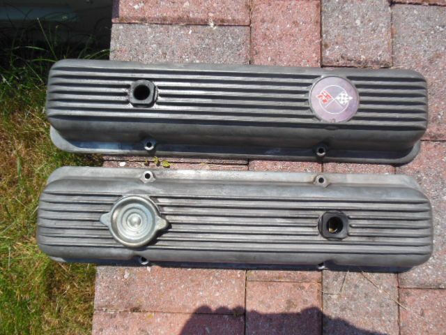 FS (For Sale) sbc aluminum finned valve covers - CorvetteForum ...