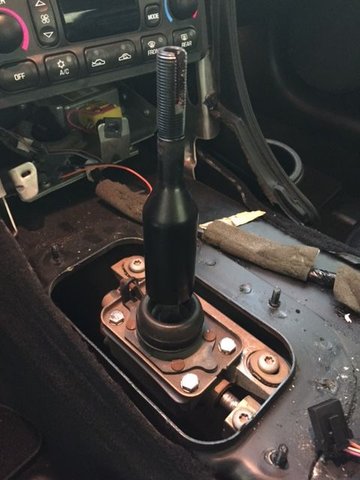 C5 Corvette short shifter rattle resolved - it's the design - another ...