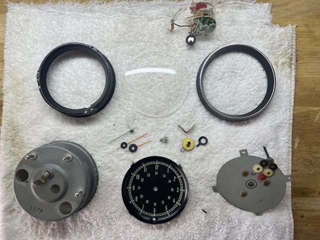 FS (For Sale) 1967 C2 Corvette Clock Parts - CorvetteForum - Chevrolet ...