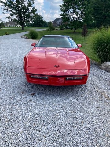 FS (For Sale) 1985 Red Corvette, well-maintained and must go (Indiana ...