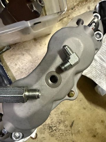 New Wilwood caliper connector leaking at hard brake line connection ...