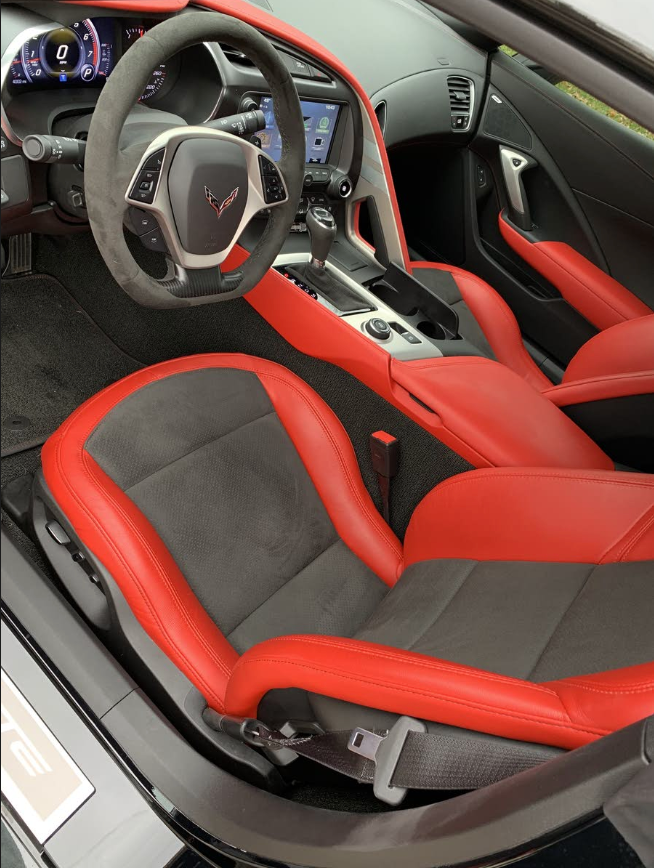 FS (For Sale) 2019 C7 Grand Sport, 2LT, Automatic, Black, Blk/Red ...