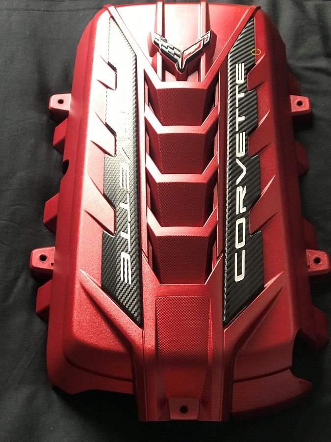 SOLD - Edge Red Engine Cover - Blem - $110 off - CorvetteForum ...