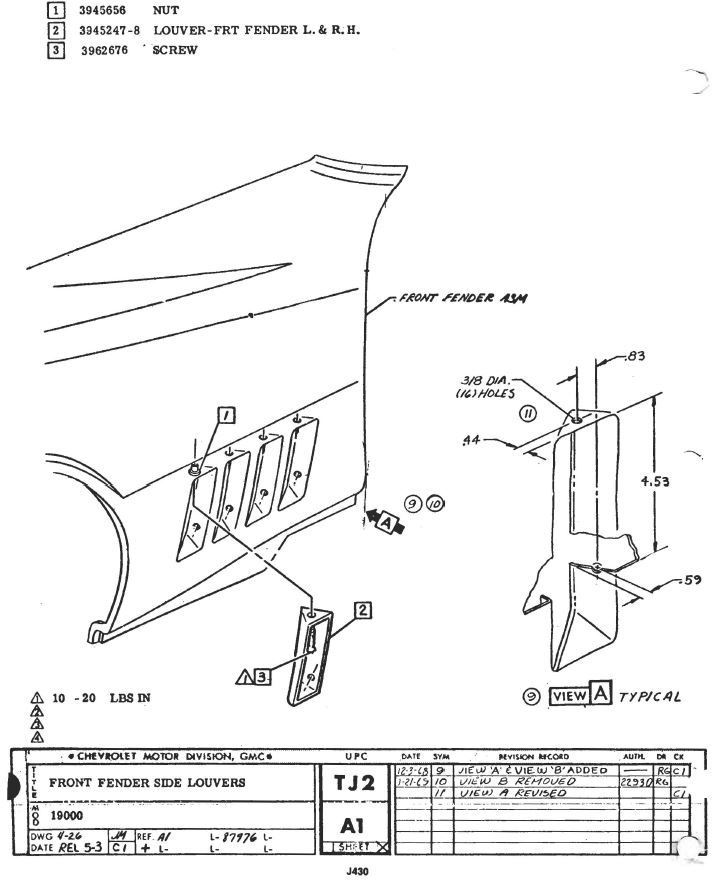 Chrome Side Louver Inserts- Install Tips... - CorvetteForum - Chevrolet ...