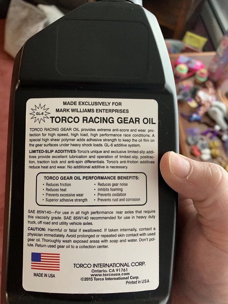 C2 rear end oil GL6? - CorvetteForum - Chevrolet Corvette Forum Discussion