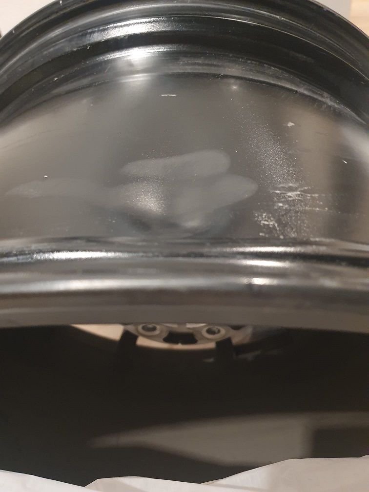 Fix it or toss it, rim inner structure bent inwards - CorvetteForum ...