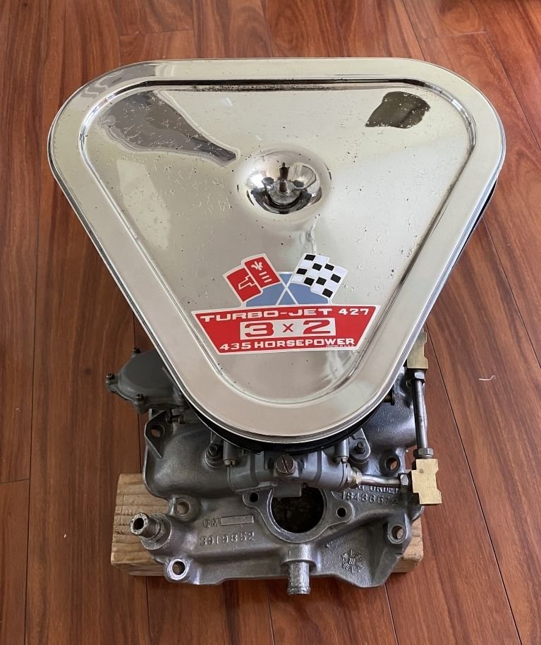 FS (For Sale) 1968-1969 435 HP Tri Power Air Cleaner, Manifold and ...