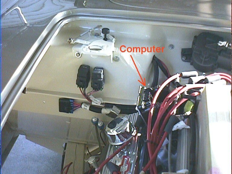 C2 Where did you install your Holley/EFI fuel injection ECU ...