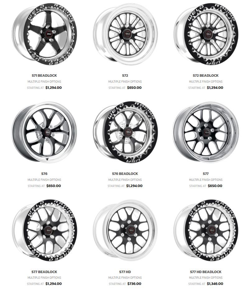 WELD Performance RT-S Forged Wheels - S80 S81 S82 S70 S71 S72 S76 S77 ...