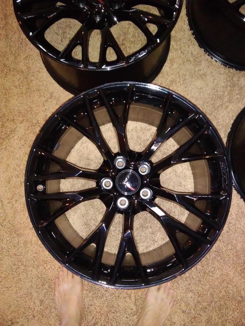 FS (For Sale) Z06 c7 black high gloss rims - CorvetteForum - Chevrolet ...