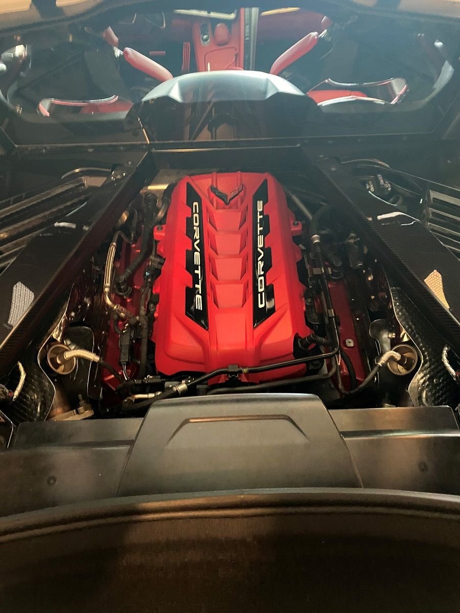 Torch Red Engine Cover Matches Adrenaline Red Interior! - CorvetteForum ...